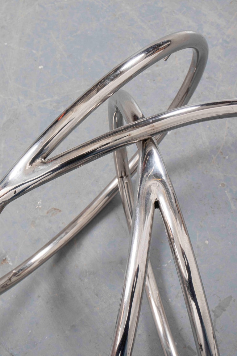 Modern Spring Side Table Bases, Pair For Sale at 1stDibs