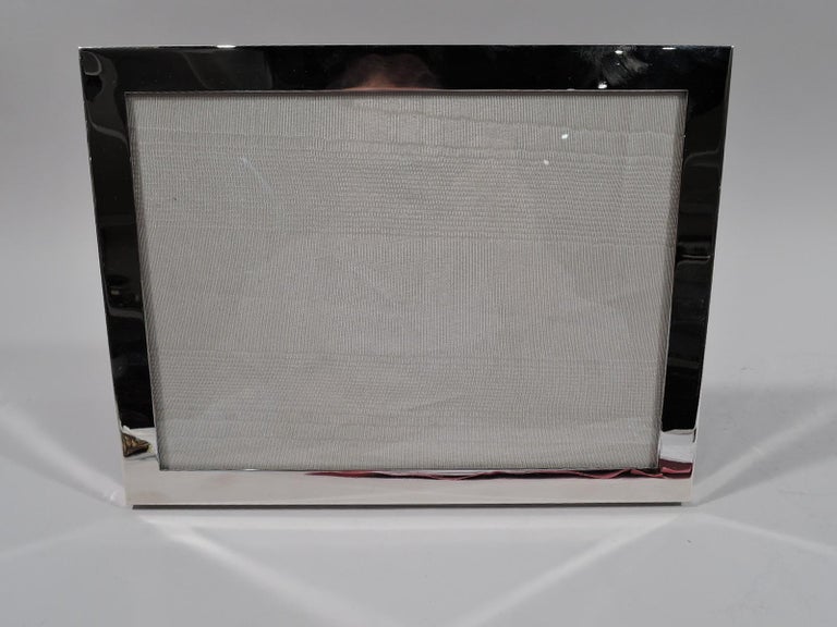 Modern Sterling Silver Frame for Portrait or Landscape Picture For Sale ...