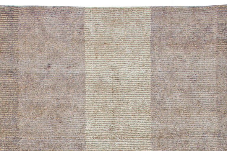 Modern Striped Valeno Grid Rug by Doris Leslie Blau For Sale at 1stDibs