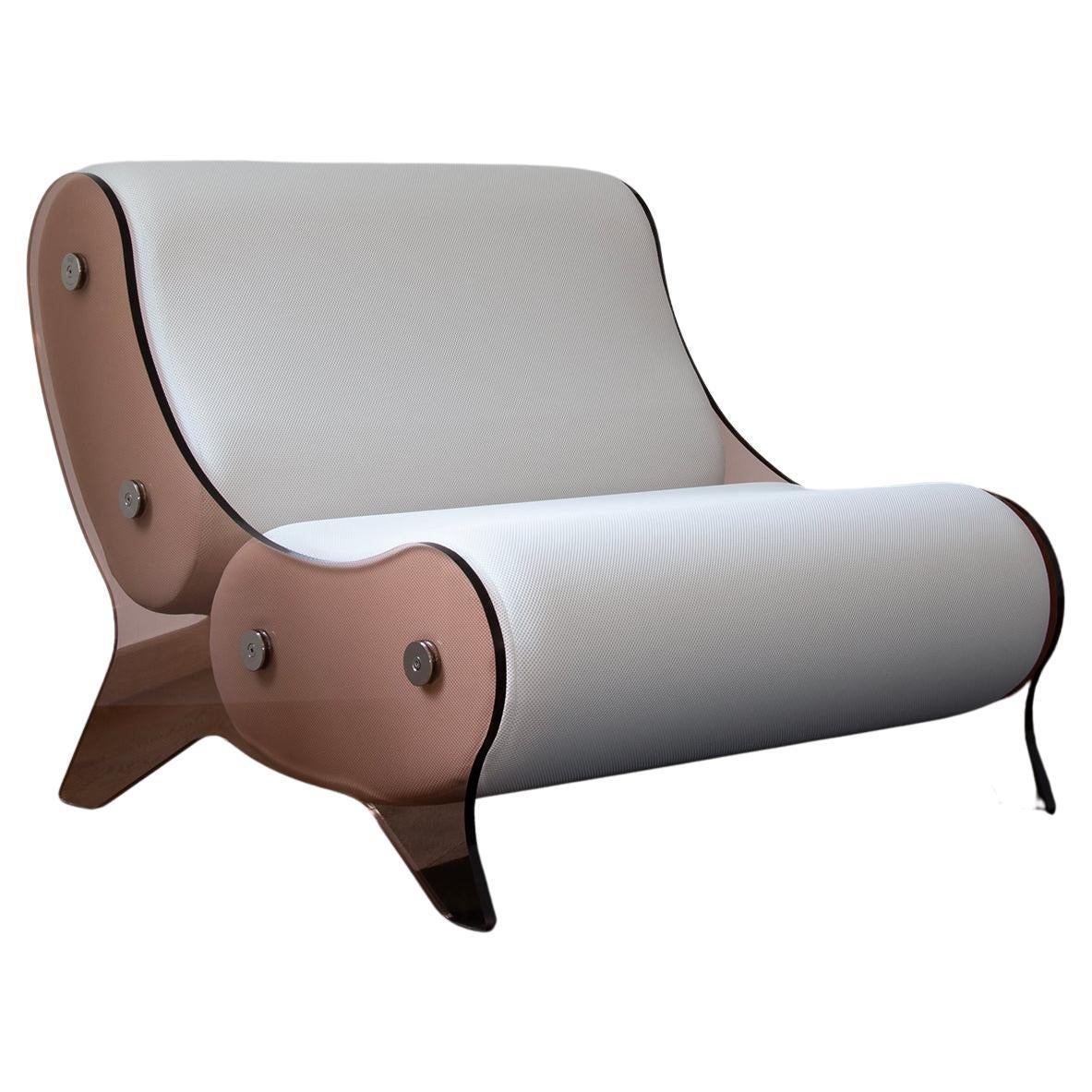 Modern style sofa, smoked bronze PMMA panels by MW DESIGNER FURNITURE ...