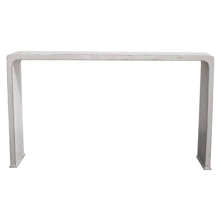 Modern Style Painted Narrow Console Table For Sale at 1stDibs | narrow ...