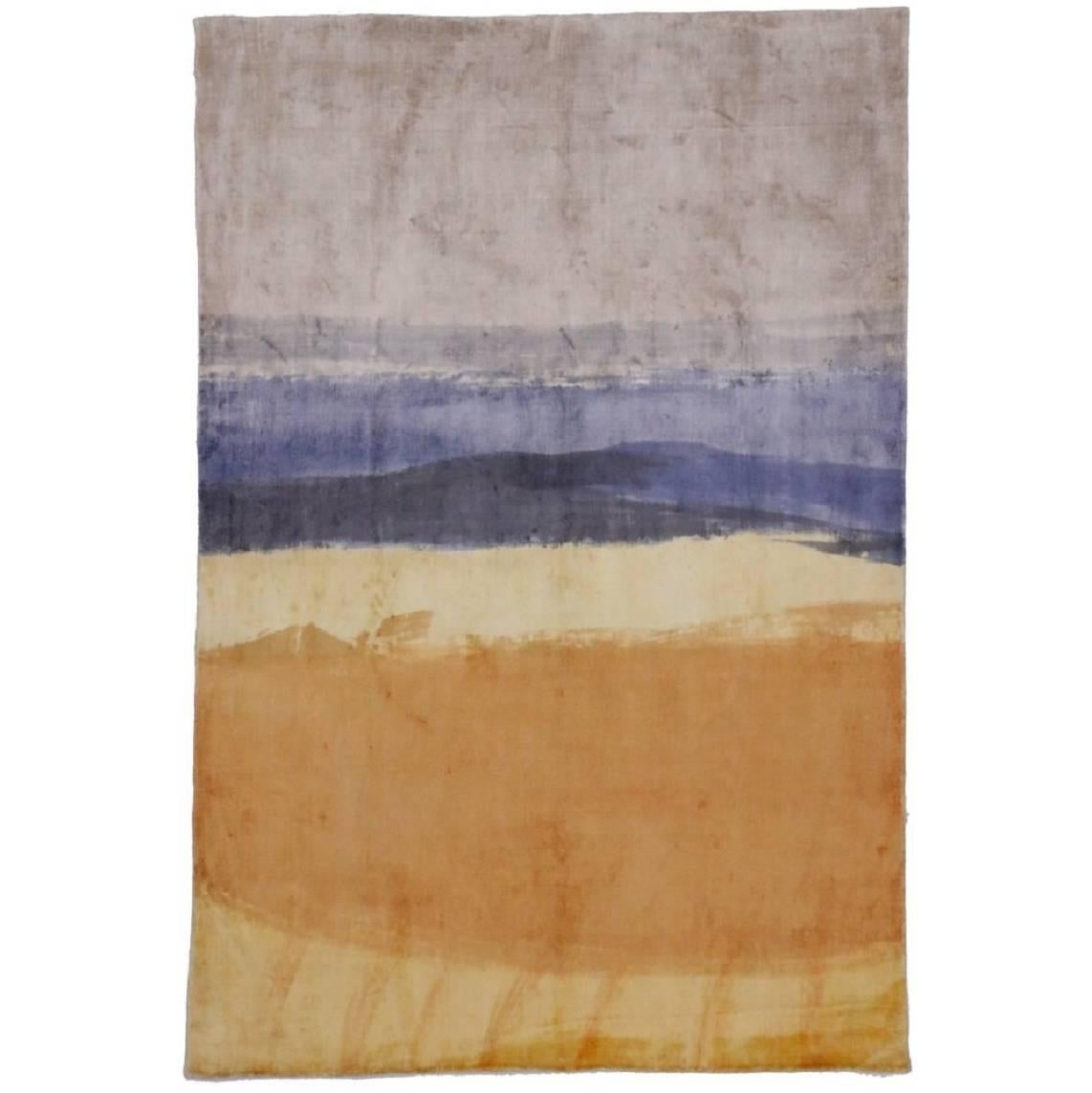 Vintage Dhurrie Area Rug with Pastel Colors and Coastal Bohemian Style ...