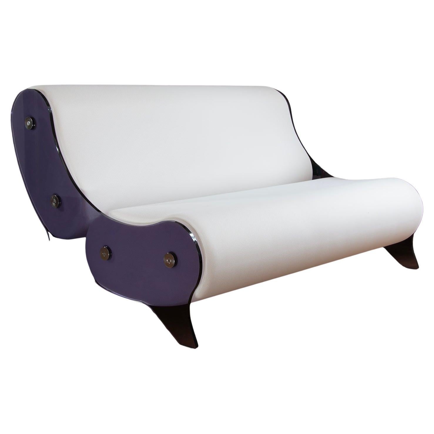 Modern style sofa, smoked bronze PMMA panels by MW DESIGNER FURNITURE ...