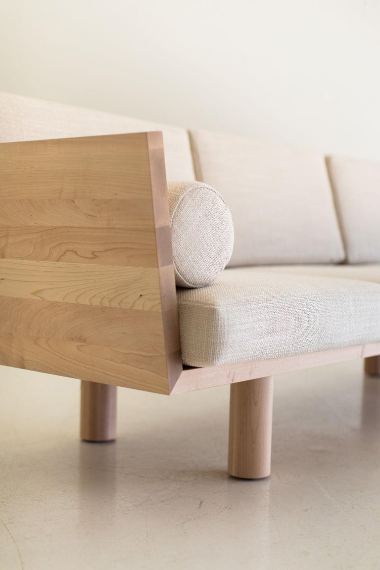 Modern Suelo Sofa, Turned Leg For Sale at 1stDibs | sofa turned legs ...