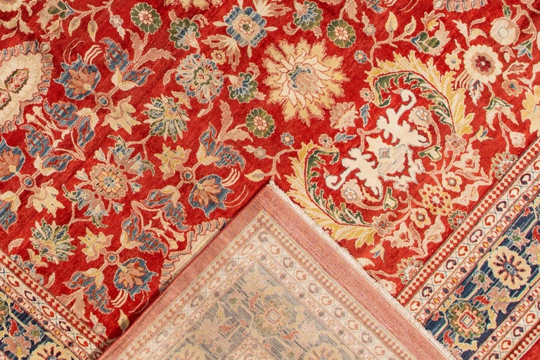 Modern Sultanabad Style Rug For Sale at 1stDibs