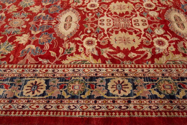 Modern Sultanabad Style Rug For Sale at 1stDibs