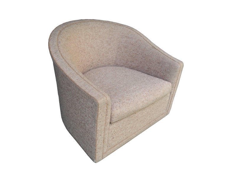 Modern Swivel Chair by Benjamin Baldwin for Larsen Furniture For Sale ...