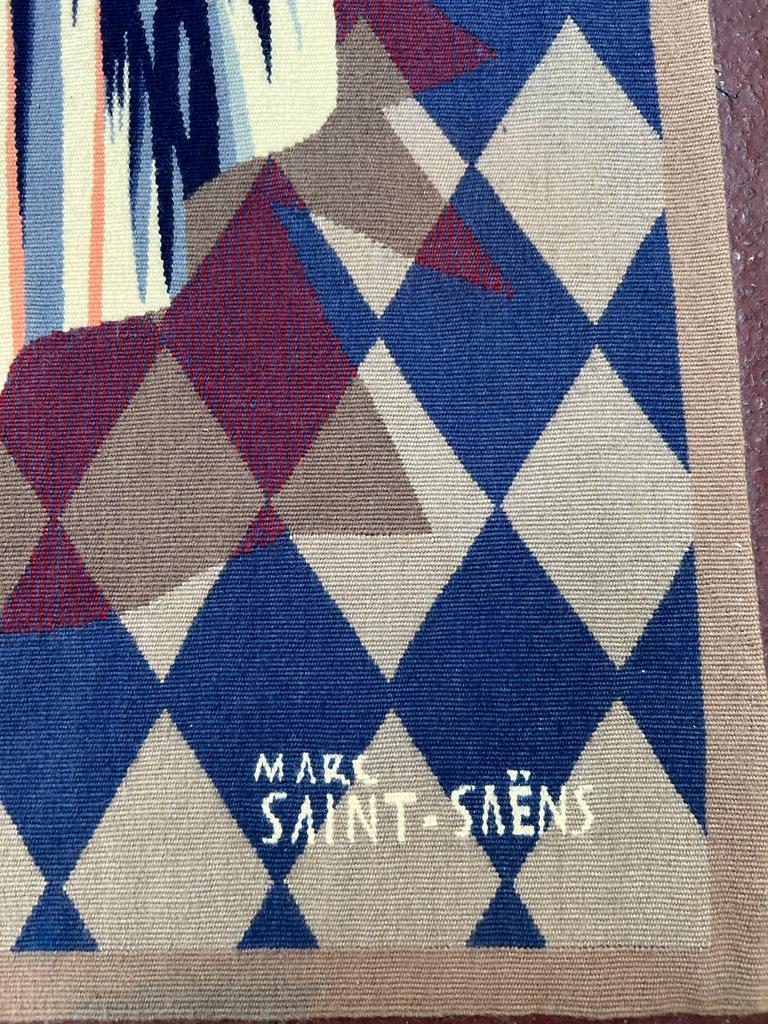 Modern Tapestry by Marc Saint Saens “Le Quatuor” For Sale at 1stDibs ...
