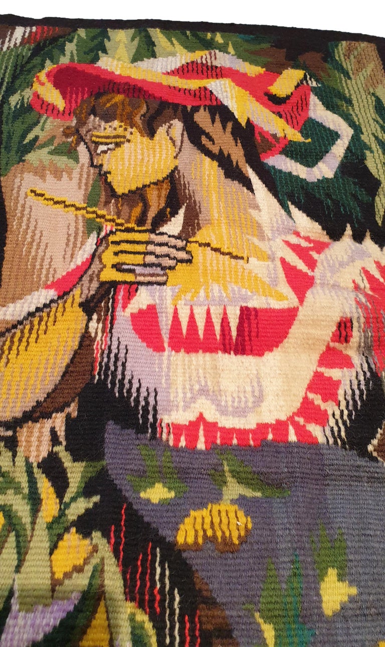 775 - Tapestry "Orphee Et Les Muses" of the 20th Century For Sale at ...
