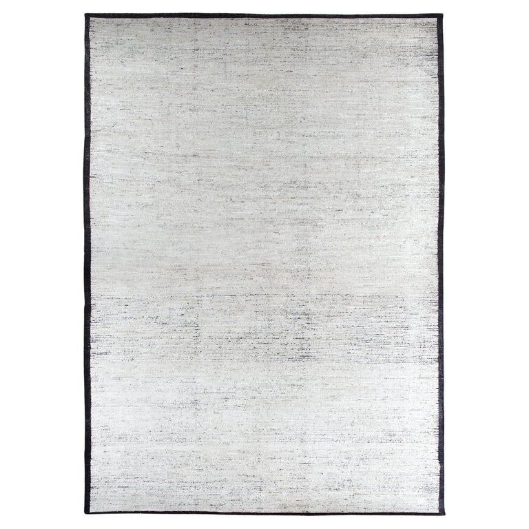 Modern Textural African Wool Rug For Sale at 1stDibs