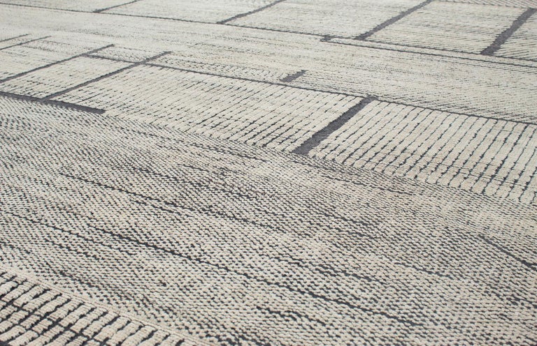 Modern Tribal Rug with an Abstract Design For Sale at 1stDibs