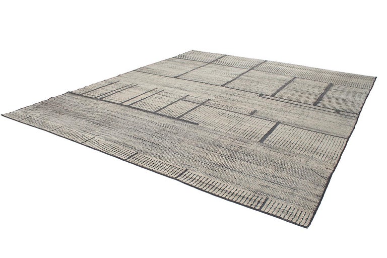 Modern Tribal Rug with an Abstract Design For Sale at 1stDibs