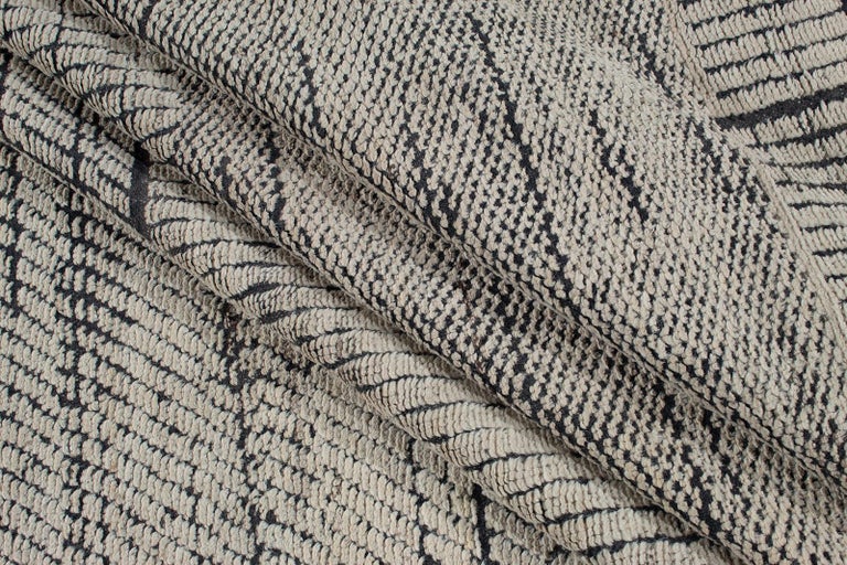 Modern Tribal Rug with an Abstract Design For Sale at 1stDibs