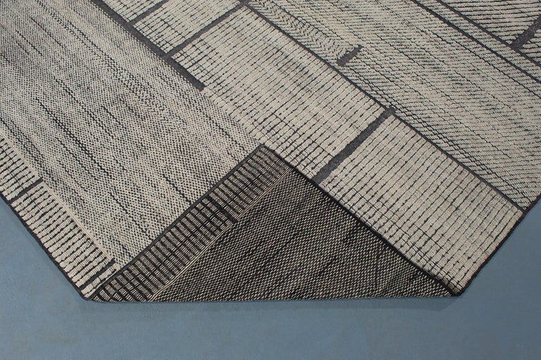 Modern Tribal Rug with an Abstract Design For Sale at 1stDibs