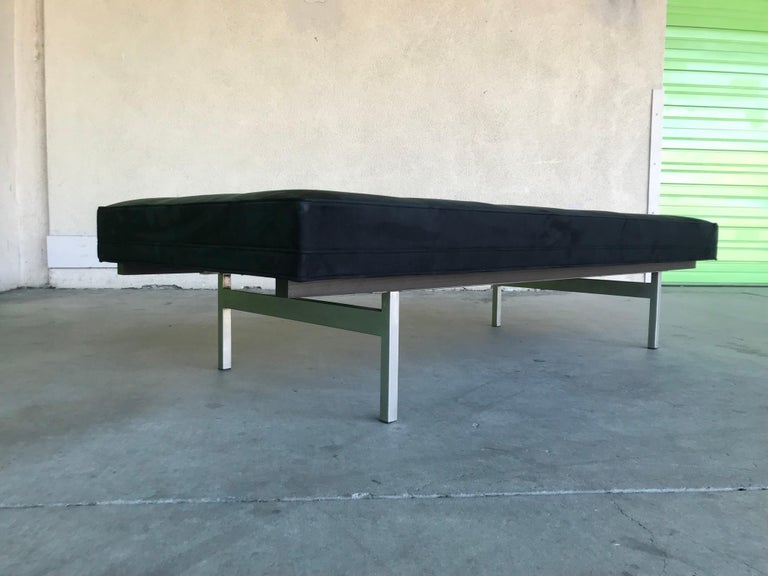 Modern Tufted Suede Daybed or Bench, 2000 For Sale at 1stDibs