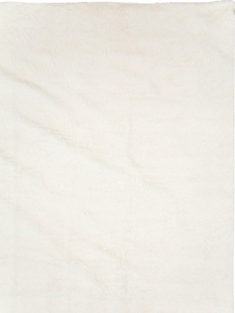 Contemporary Turkish Carpet With A White Minimalist Design at 1stDibs