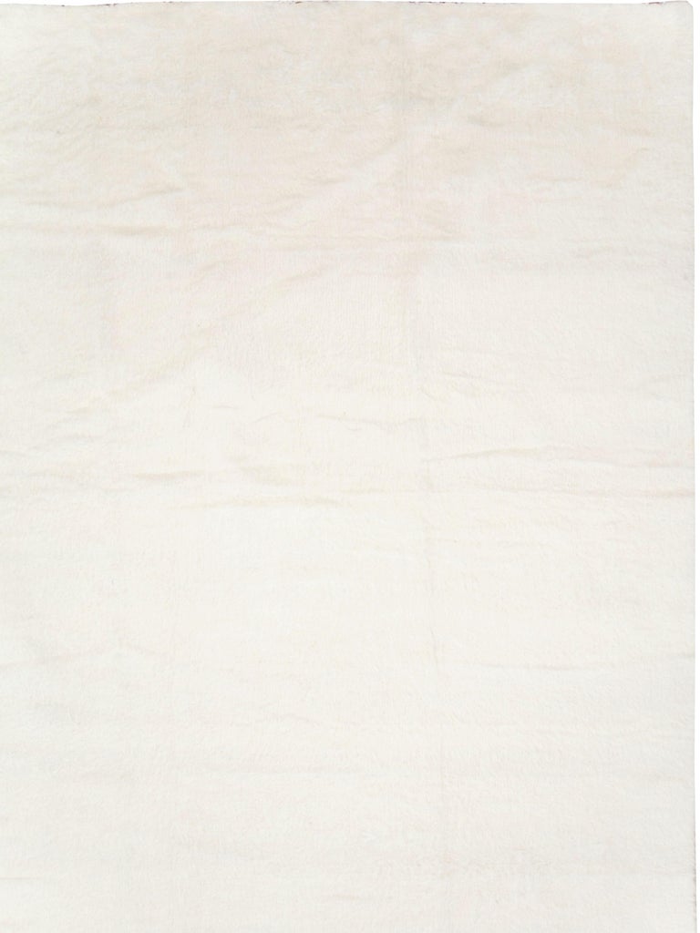 Contemporary Turkish Carpet With A White Minimalist Design at 1stDibs