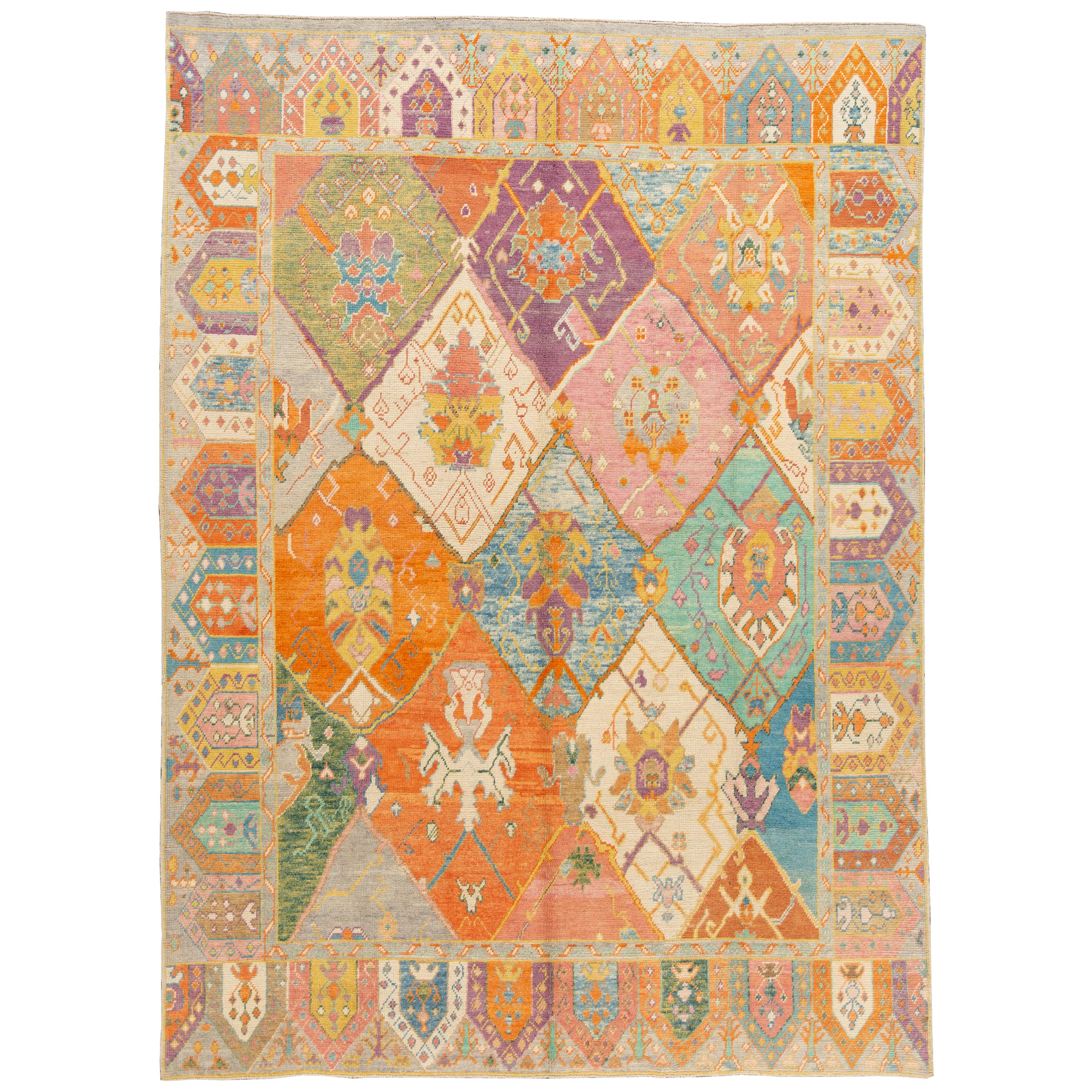 Modern Turkish Oushak at 1stDibs
