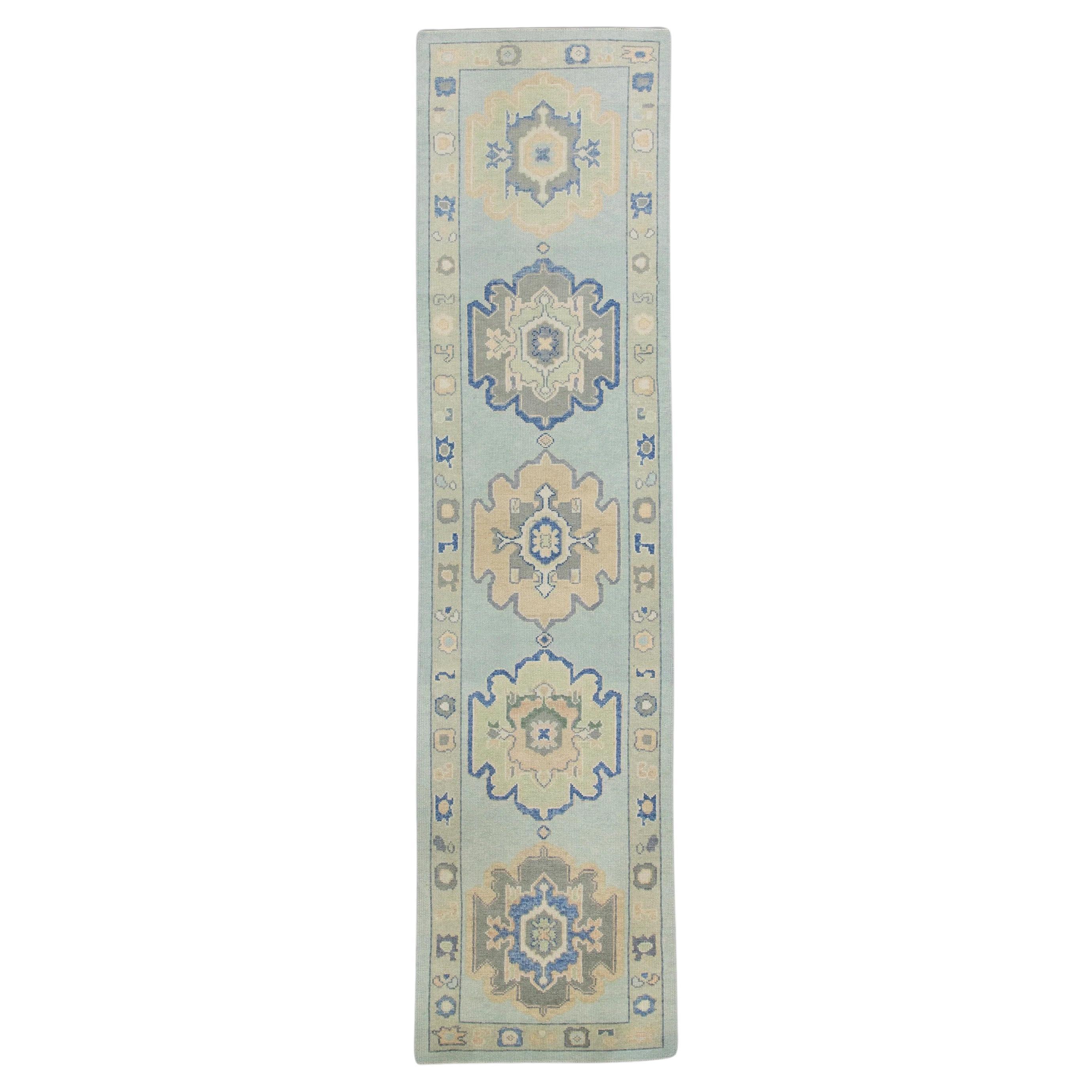 Modern Turkish Oushak Rug For Sale at 1stDibs