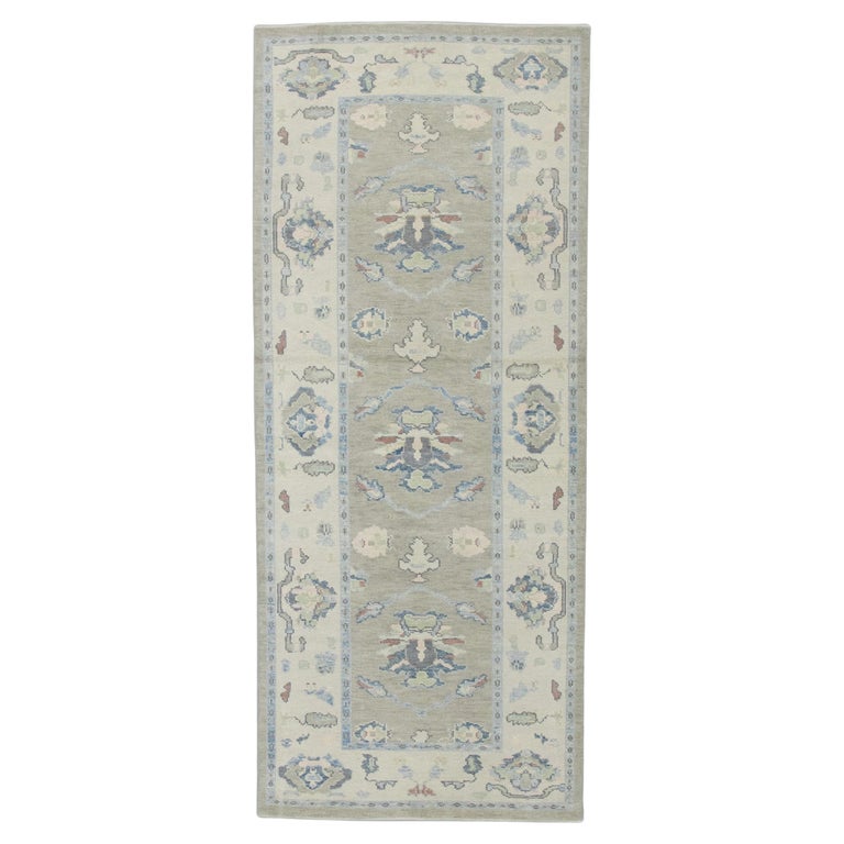 Modern Turkish Oushak Rug For Sale at 1stDibs