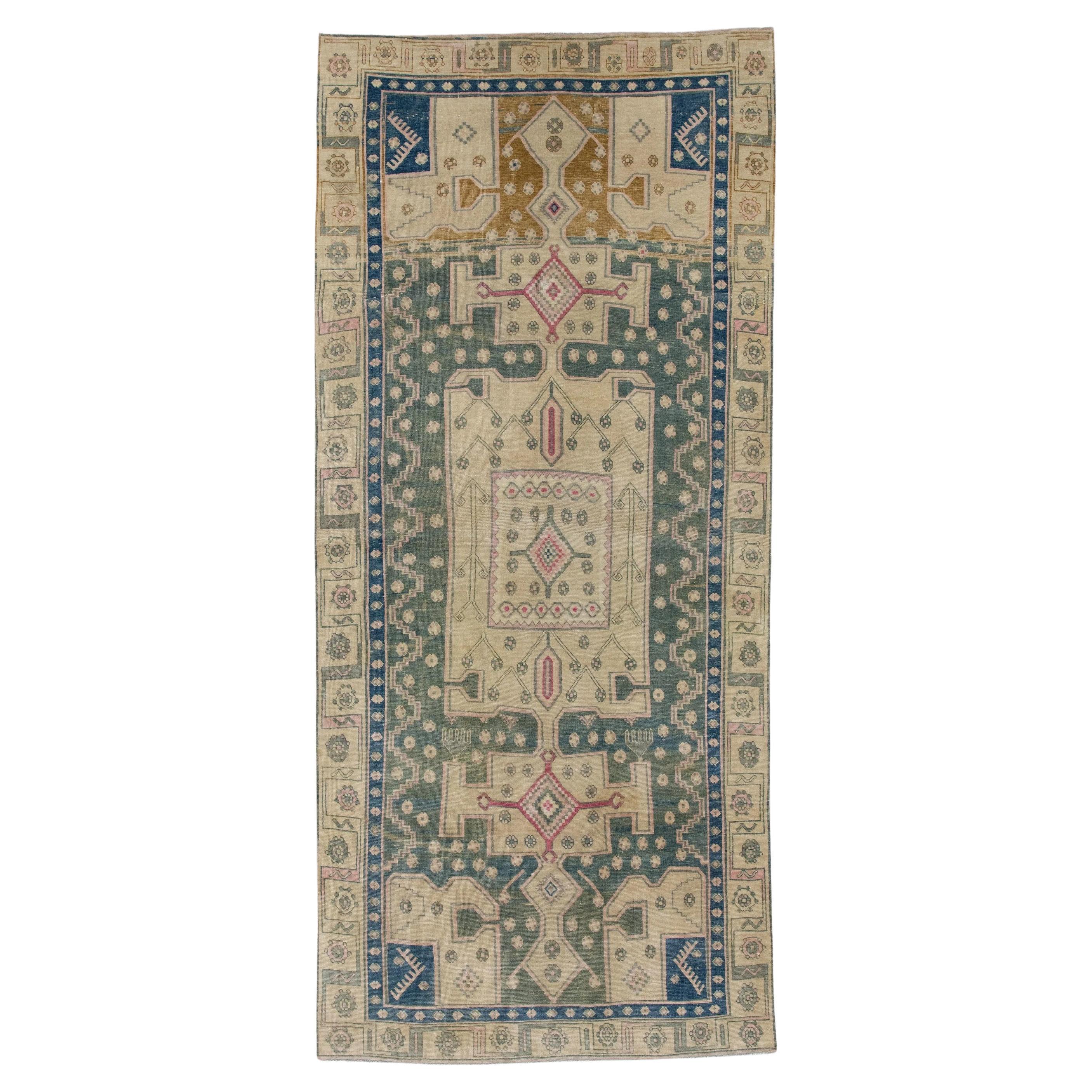 Vintage Runner Rug For Sale at 1stDibs
