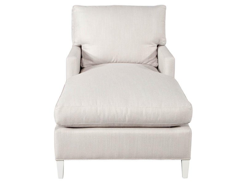 Modern Upholstered Chaise Lounge at 1stDibs | chaise upholstered ...