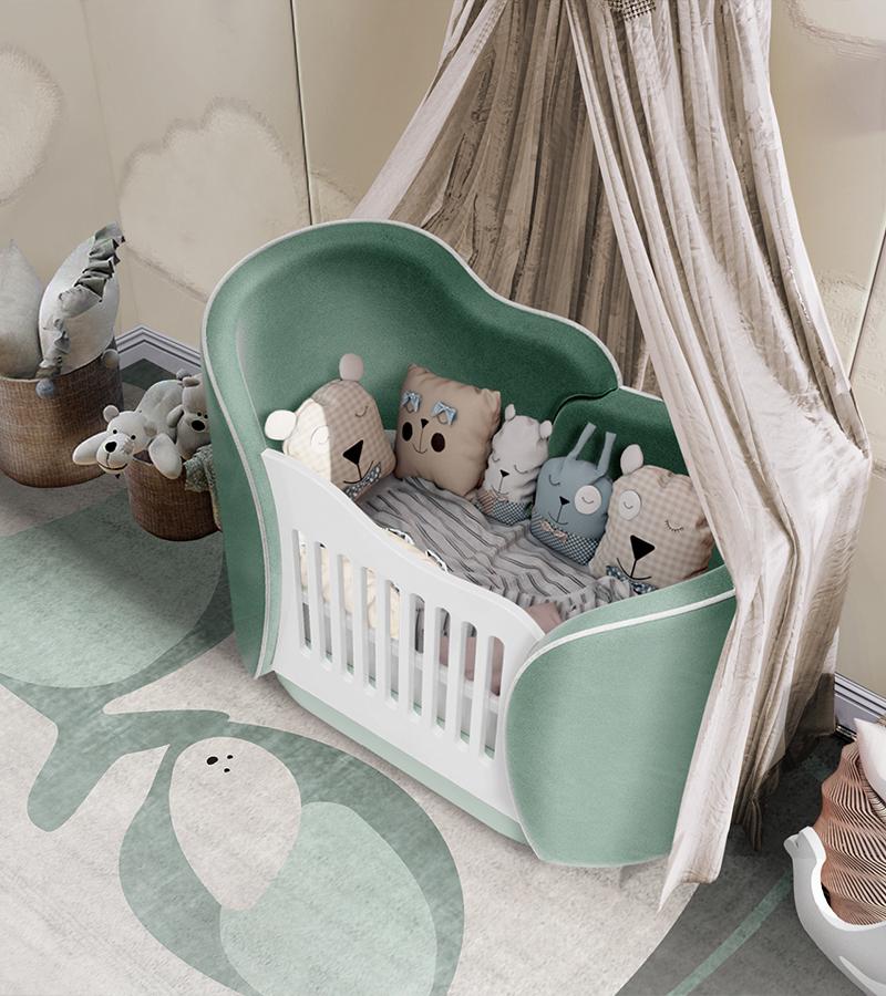 Modern Velvet Cloud Cradle by Circu Magical Furniture For Sale at ...