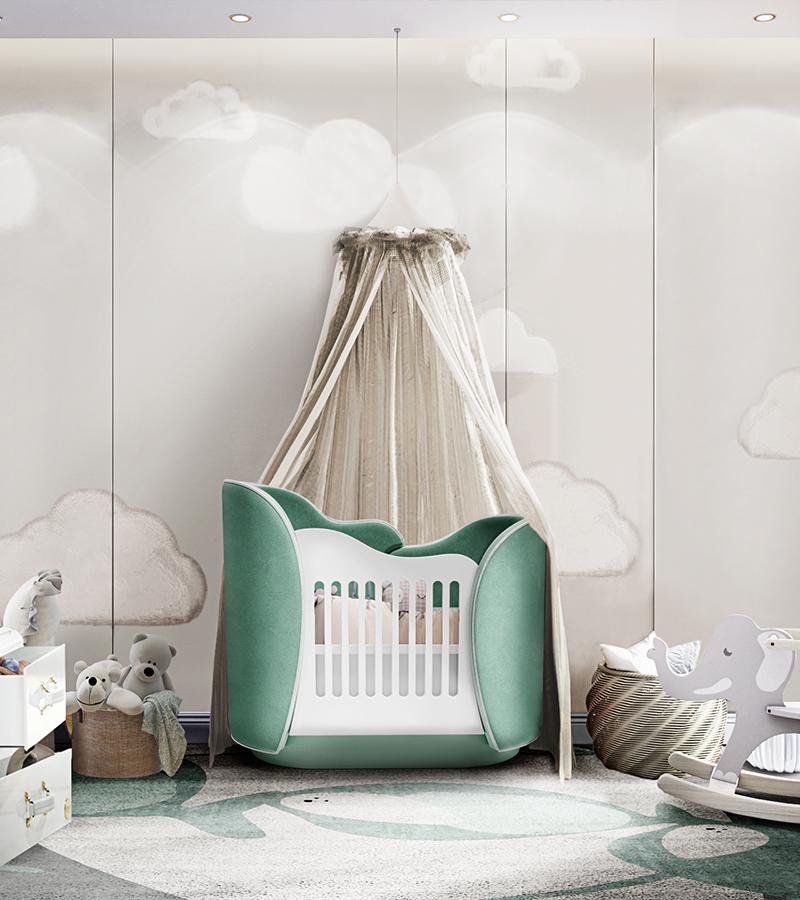 Modern Velvet Cloud Cradle by Circu Magical Furniture For Sale at ...