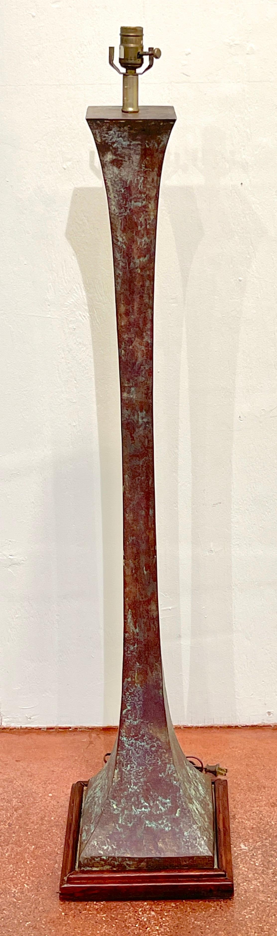 Modern Verdigris Bronze Floor Lamp by Stewart Ross James for Hansen For ...