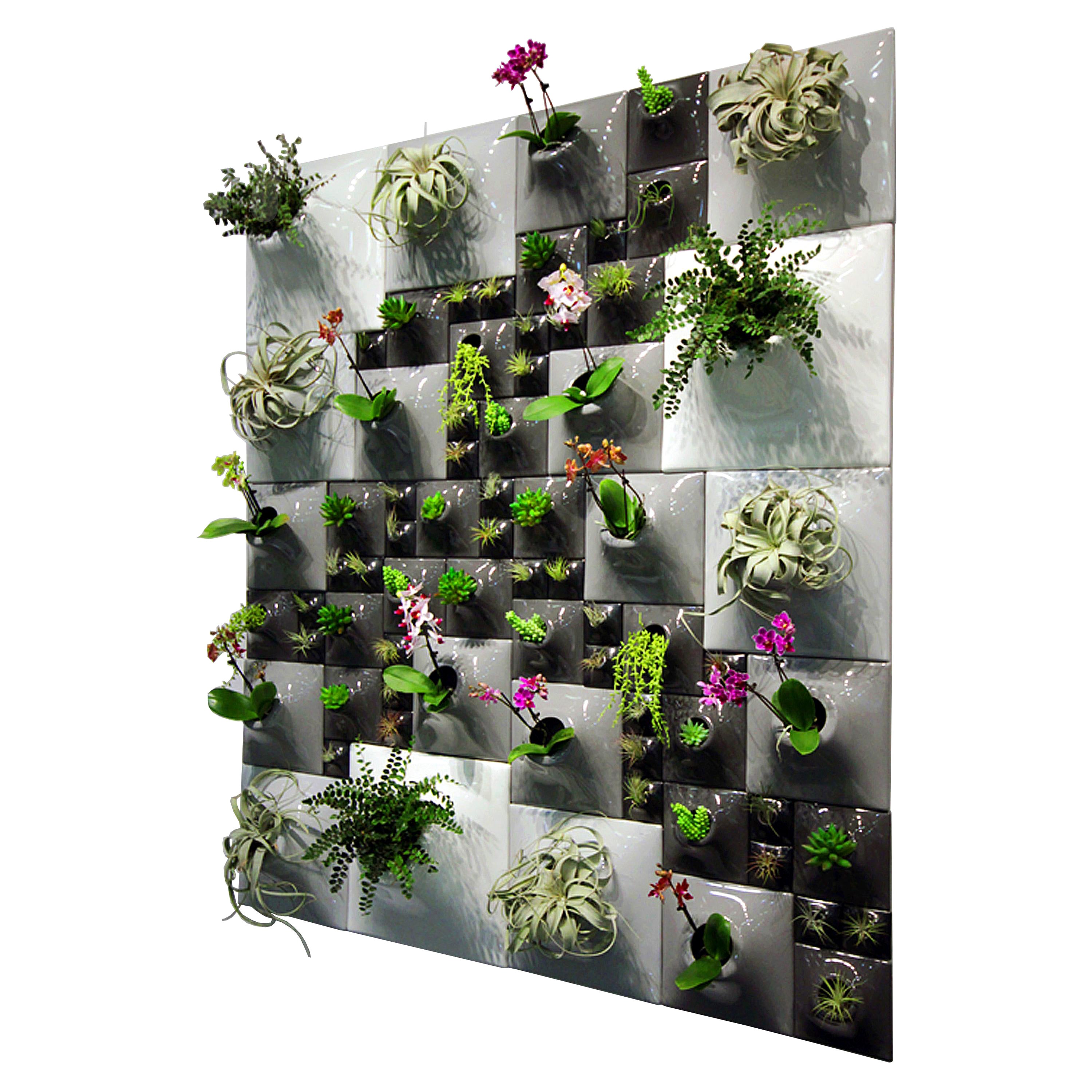 Modern Wall Planter Custom Greenwall, Plant Wall, Moss Wall, Price Per ...