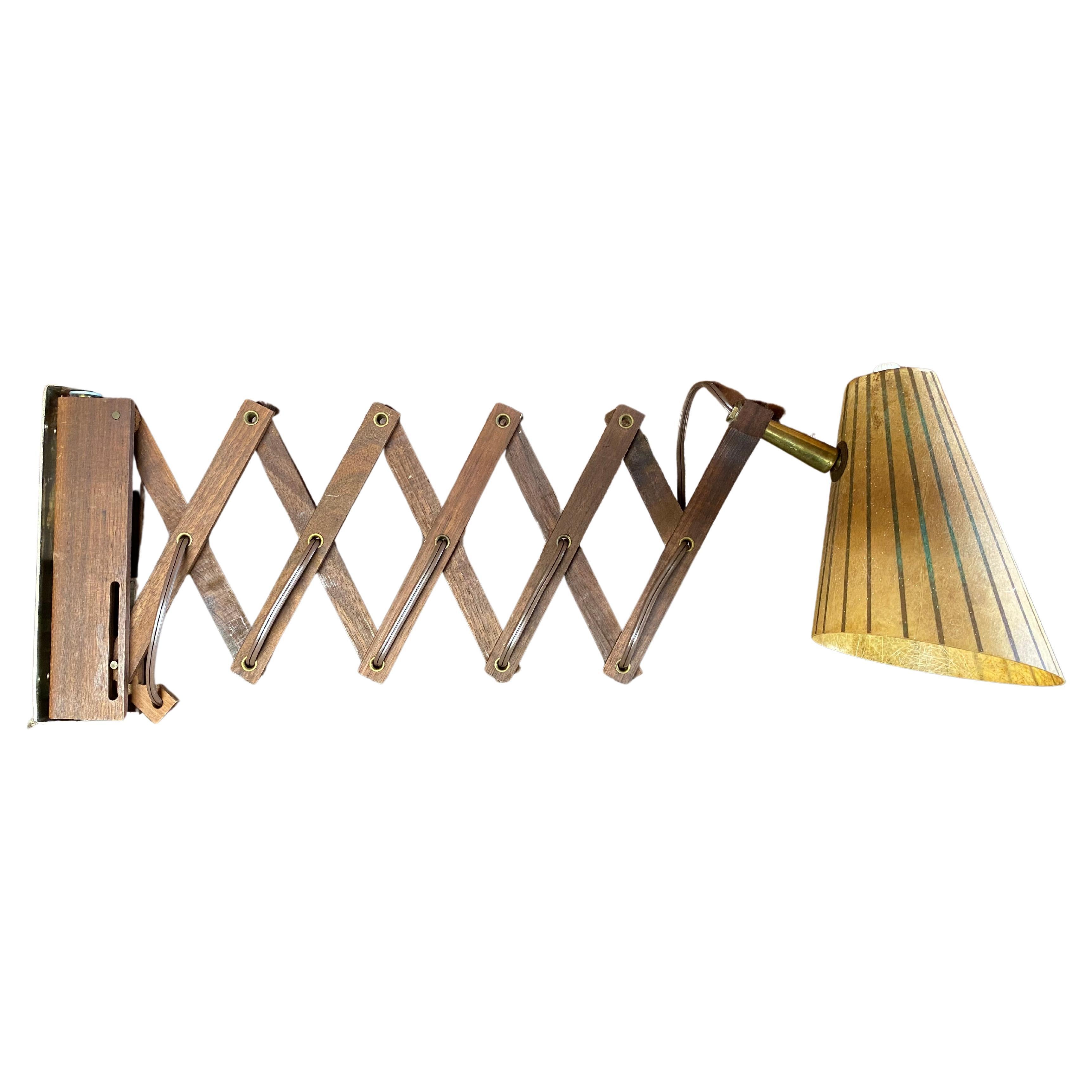 Le Klint 'Scissor' Wall Lamp by Erik Hansen at 1stDibs
