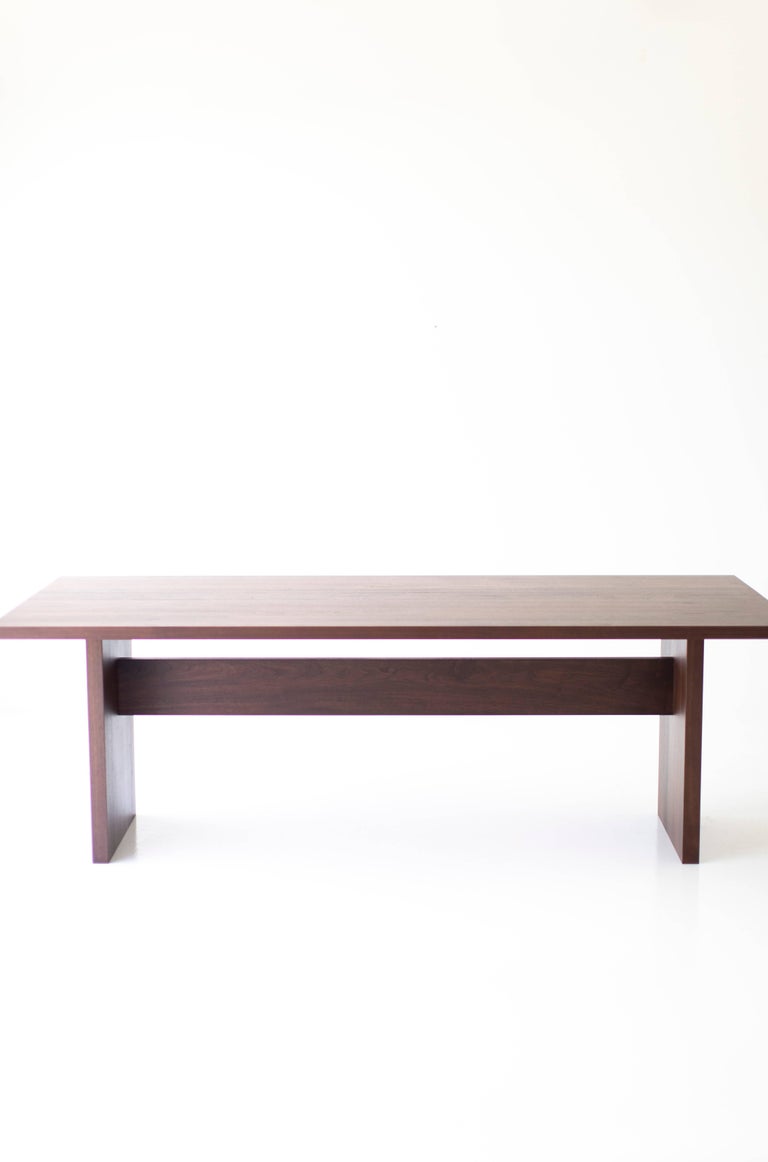 Modern Walnut Dining Table, "The Toko Table" For Sale at 1stDibs