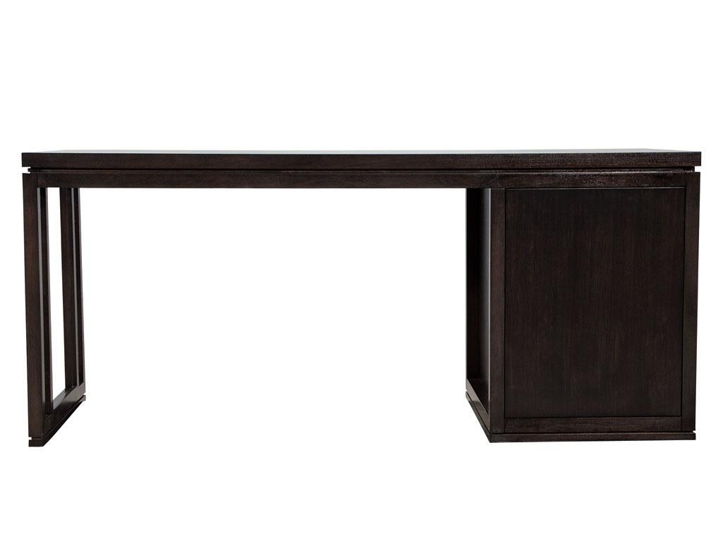 Modern Walnut Office Desk at 1stDibs | walnut office furniture