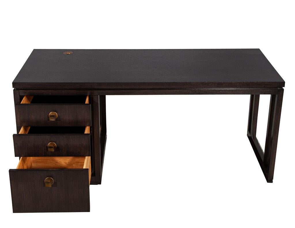 Modern Walnut Office Desk at 1stDibs | walnut office furniture