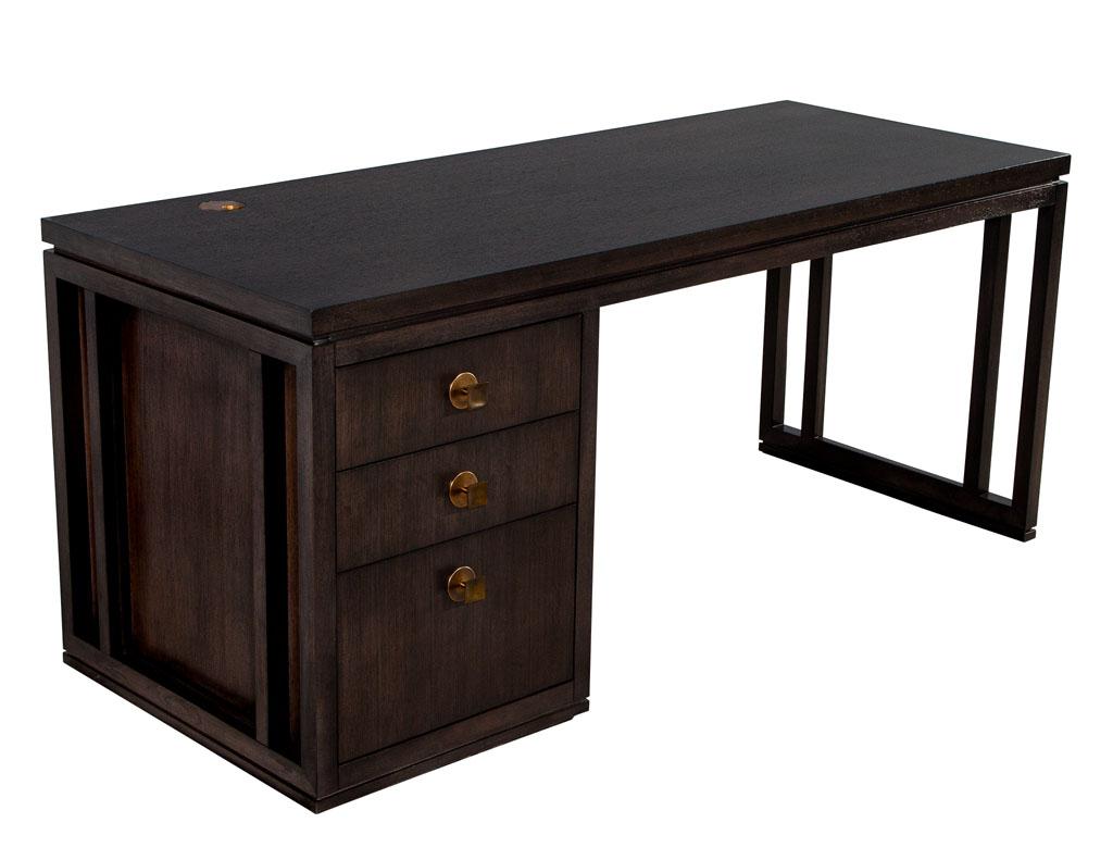Modern Walnut Office Desk at 1stDibs | walnut office furniture
