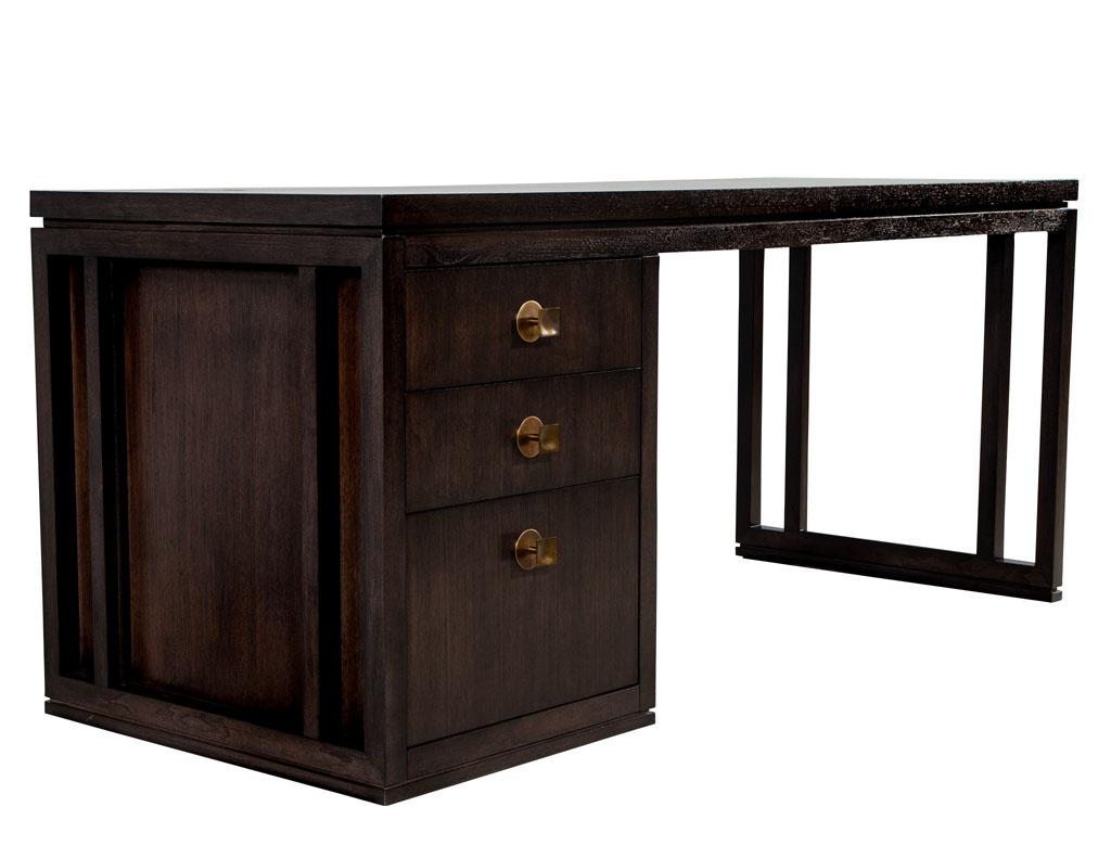 Modern Walnut Office Desk at 1stDibs | walnut office furniture