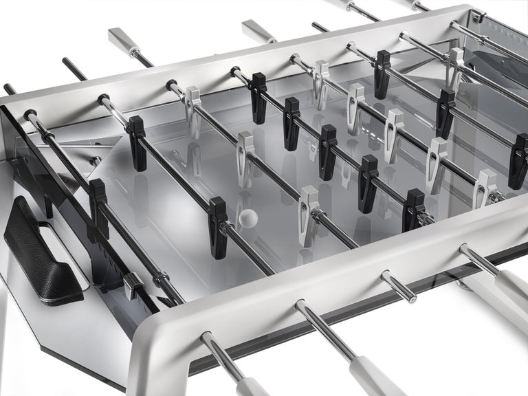 Modern Foosball Table with Smoked Glass Playing Field by Impatia For ...