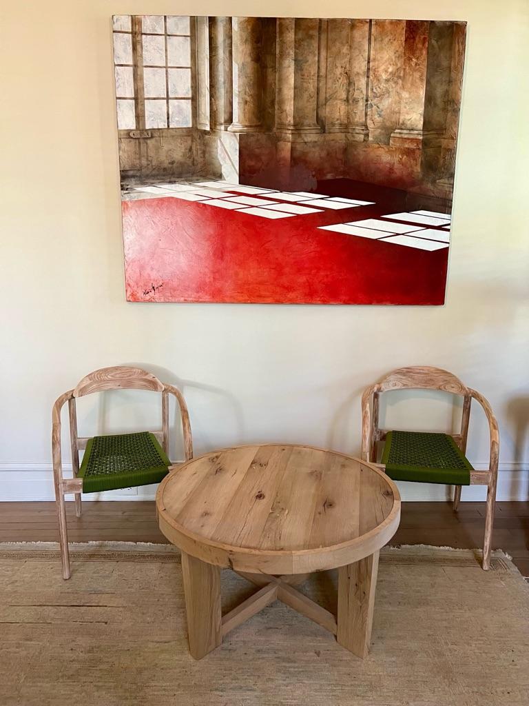 Modern White Oak Handmade Center/Coffee Table by Fortunata Design For ...