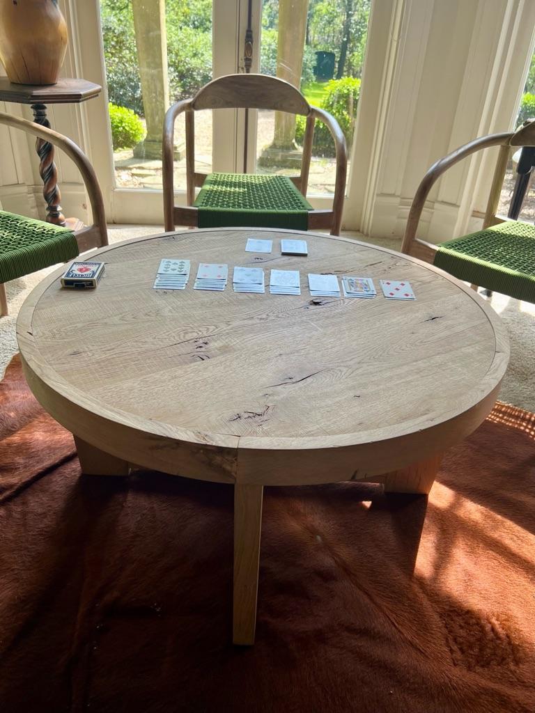 Modern White Oak Handmade Center/Coffee Table by Fortunata Design For ...