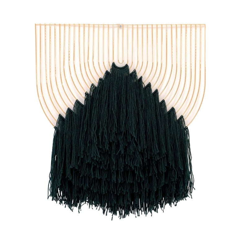 Modern Wire Macrame Art Piece by Bend Goods at 1stDibs