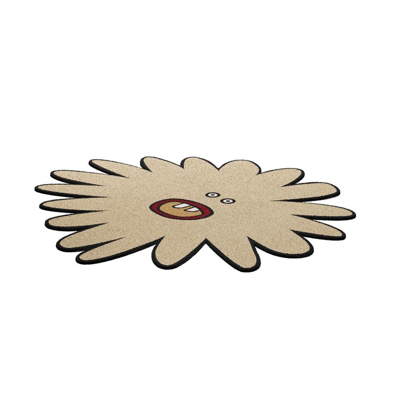 Modern Wool Fun Shaped Design Rug for Kids Room For Sale at 1stDibs