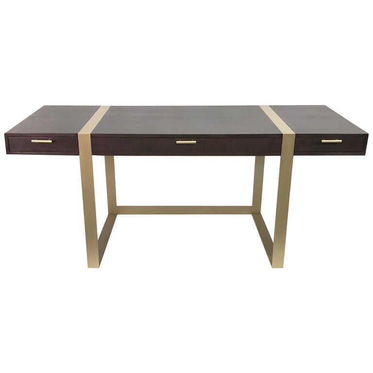 Modern Writing Desk with Three Drawers For Sale at 1stDibs | modern ...
