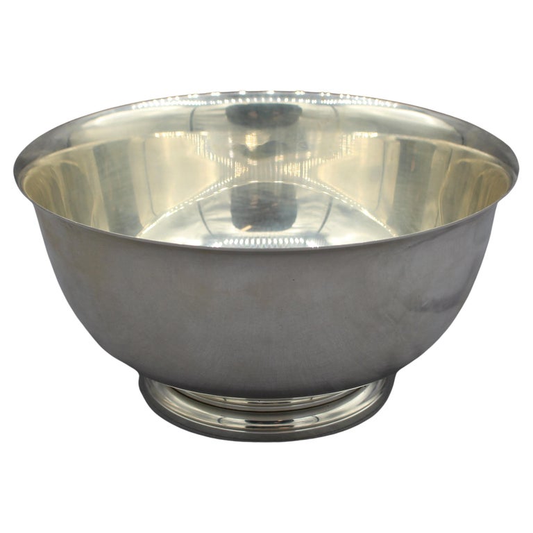 Modernism Sterling Silver Bowl by Tiffany For Sale at 1stDibs