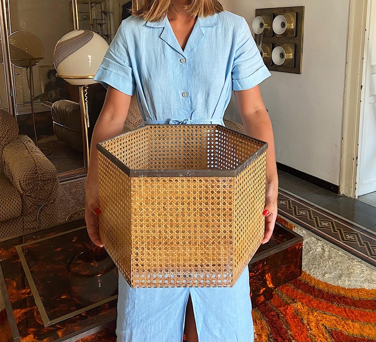 Modernist 1970s Lucite plant holder designed for Christian Dior home ...