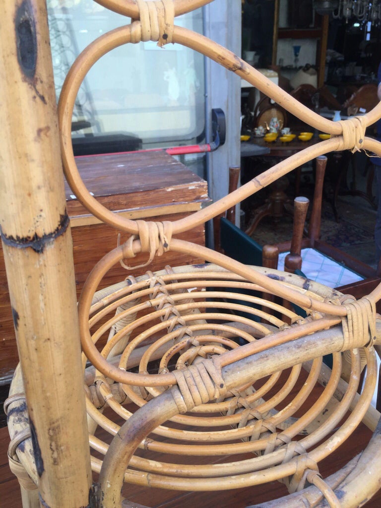 Modernist, 20th Century Italian Design Pierantonio Bonacina Bamboo ...