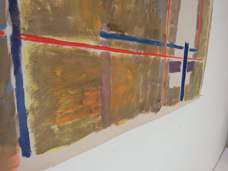 Modernist Abstract Painting by Phillip Callahan, circa 1960s at 1stDibs