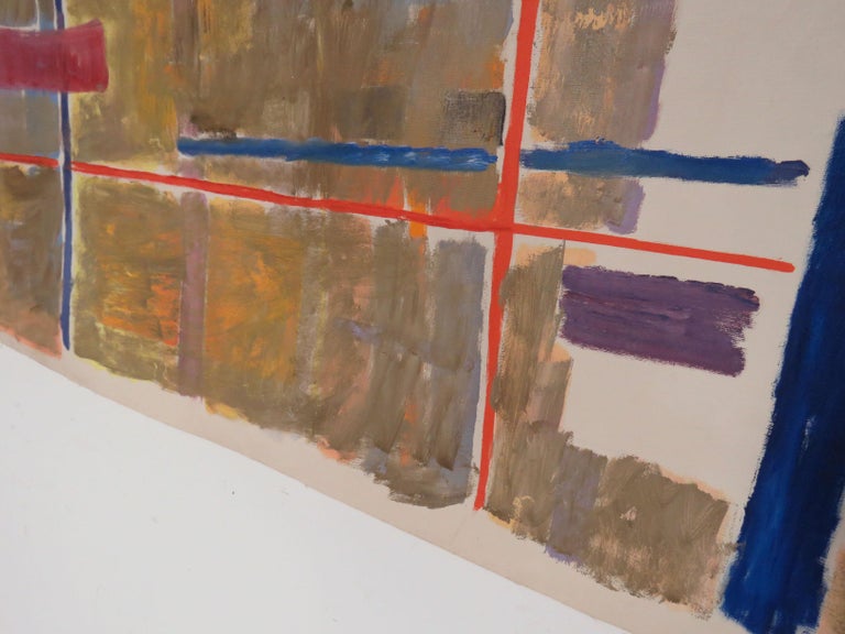 Modernist Abstract Painting by Phillip Callahan, circa 1960s at 1stDibs