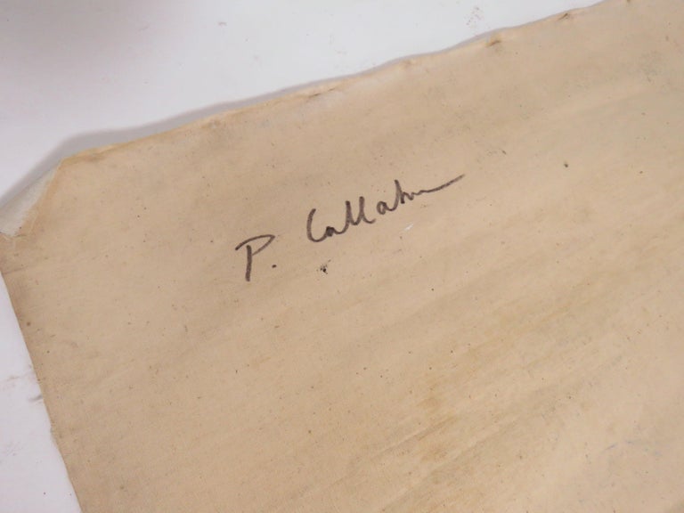 Modernist Abstract Painting by Phillip Callahan, circa 1960s at 1stDibs