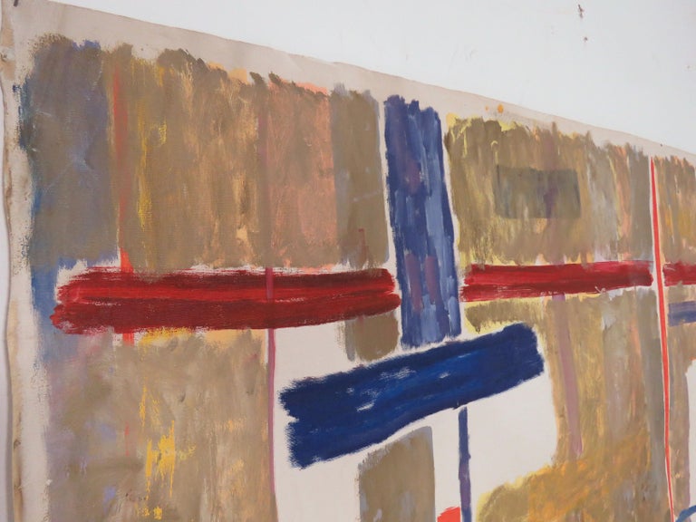 Modernist Abstract Painting by Phillip Callahan, circa 1960s at 1stDibs