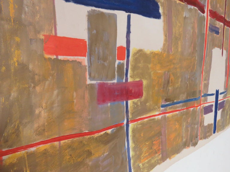 Modernist Abstract Painting by Phillip Callahan, circa 1960s at 1stDibs